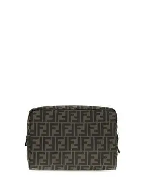 Fendi Medium Superlight Ff Zucca Fabric Beauty Case - Brown