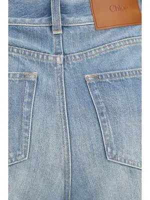 Chloé High-rise Wide-leg Denim Jeans