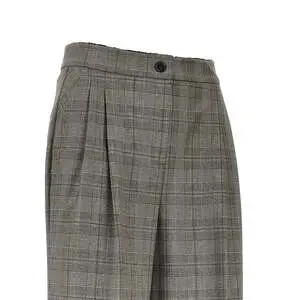 Pinko Prince Of Wales Wide-leg Trousers