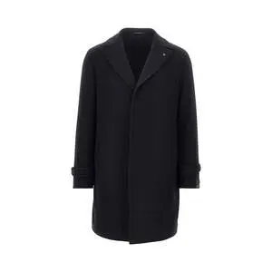 Tagliatore Cashmere And Wool Tailored Coat