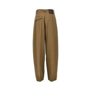 Pinko Wool-blend Barrel Leg Pants