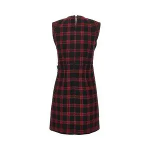 Pinko Wool-blend Tweed Short Dress