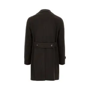 Tagliatore Cashmere And Wool Tailored Coat