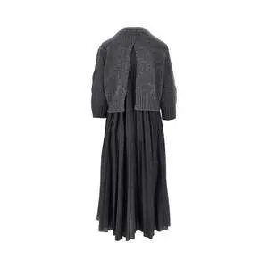 Max Mara Midi Dress With Sweater