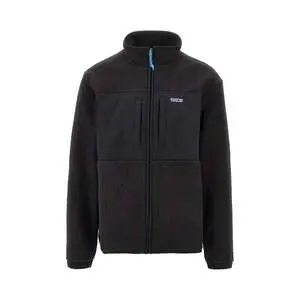 Patagonia Retro Patch Fleece Jacket - Black