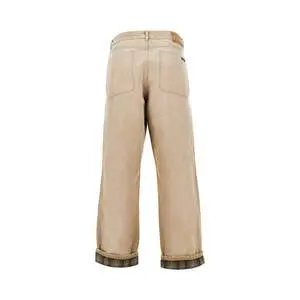 GOLDEN GOOSE Cotton Canvas Painter Pants