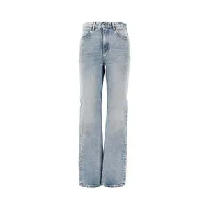 GOLDEN GOOSE Norma' Straight Leg Jeans - Blue