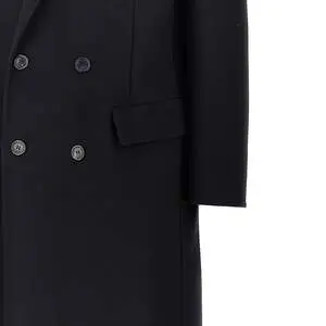 Saint Laurent Double Wool Felt Coat