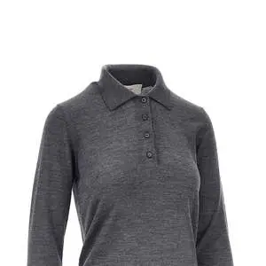 GOLDEN GOOSE Ghilayne Knitted Polo Shirt
