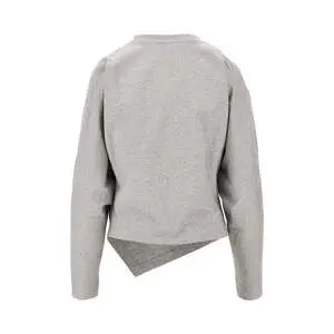 GANNI Draped Stretch Jersey T-shirt