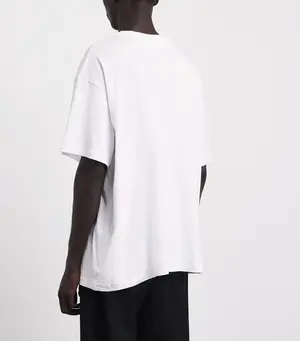 SONG FOR THE MUTE Cotton Logo-label T-shirt