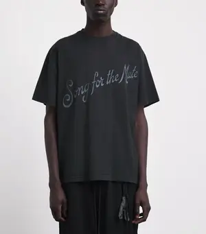 SONG FOR THE MUTE Cotton Logo T-shirt
