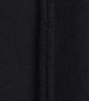 ME+EM Organic Cotton-blend Puff-sleeve Top - Black