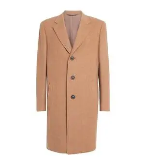 Canali Cashmere-silk Overcoat