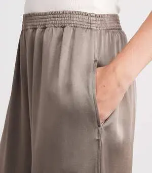 Fabiana Filippi Elasticated-waistband Flared Trousers