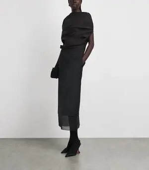 VORANIDA Silk Rhea Midi Dress