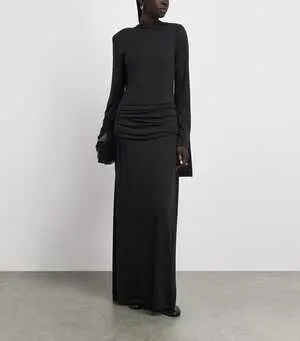 VORANIDA High-neck Mols Maxi Dress