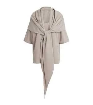VORANIDA Layered-scarf Roth T-shirt