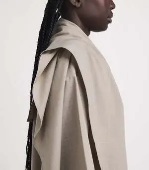VORANIDA Layered-scarf Roth T-shirt