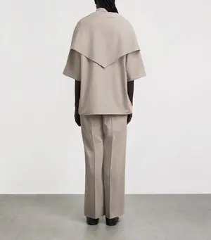 VORANIDA Layered-scarf Roth T-shirt