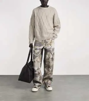 REPRESENT Wool-blend Distressed Sweater
