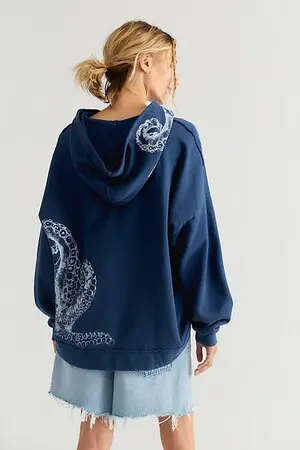 Free People Folklore Octopus Hoodie