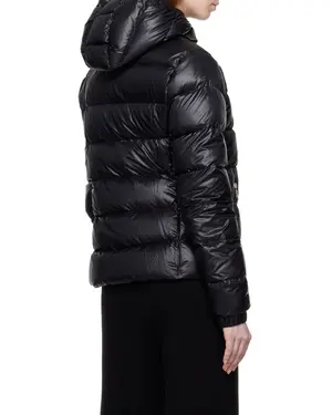 Moncler Gles Zip-up Short Down Jacket