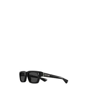 Chrome Hearts Geometric Sunglasses - Black