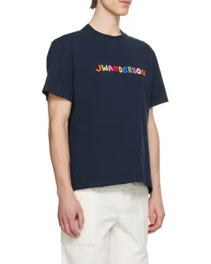J.W.ANDERSON Jw Anderson Logo Embroidered T-shirt