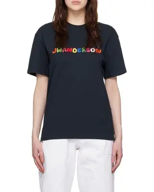 J.W.ANDERSON Jw Anderson Logo Embroidered T-shirt