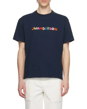 J.W.ANDERSON Jw Anderson Logo Embroidered T-shirt