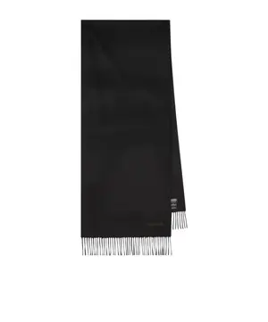 Zegna Tasseled Scarf - Black