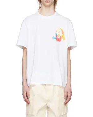 J.W.ANDERSON Jw Anderson Jwa Orange Printed T-shirt