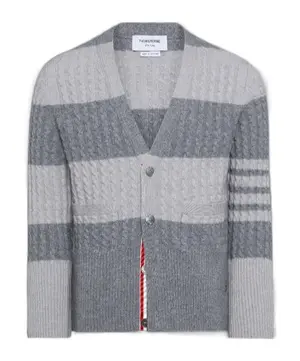 Thom Browne Textured Knitwear For Men