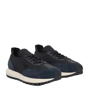 Emporio Armani Logo Patch Sneakers