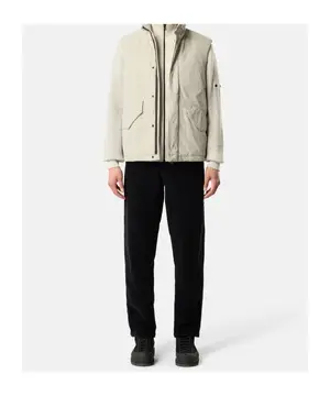 Stone Island Padded Vest With Packable Hood And Anti-drop