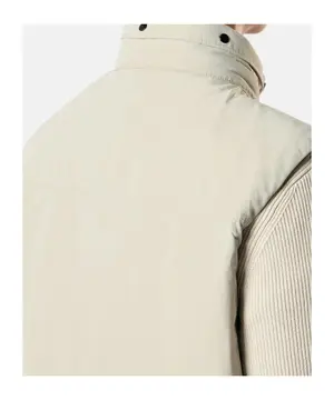 Stone Island Padded Vest With Packable Hood And Anti-drop