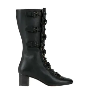 Chloé Minimal Leather Boots - Black