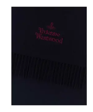 VIVIENNE WESTWOOD Embroidered Logo Scarf