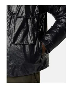 Stone Island Hooded Down Jacket With Water-resistant Membrane