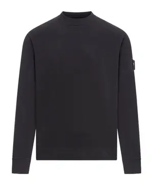 Stone Island Crew-neck Sweatshirt - Black
