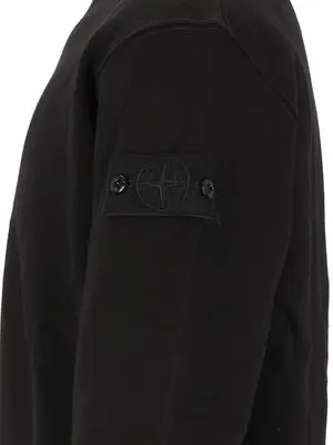 Stone Island Crewneck Jumper - Black