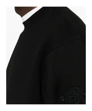 Stone Island Crewneck Jumper - Black
