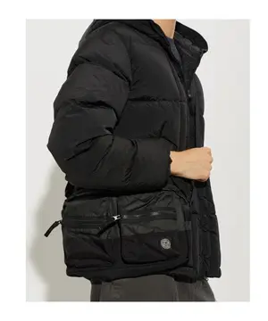 Stone Island Logo Patch Shoulder Bag