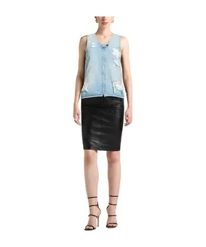 MAISON MARGIELA Lightwash Denim Gilet