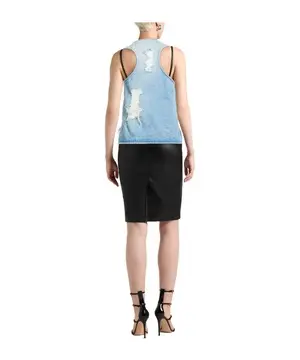 MAISON MARGIELA Lightwash Denim Gilet