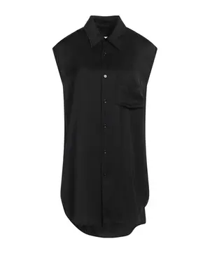 MAISON MARGIELA Solid Colour Shirts - Black