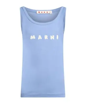 Marni Solid Vests - Blue