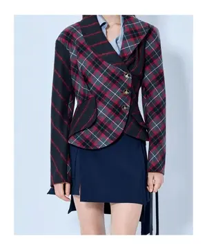 VIVIENNE WESTWOOD Checked Blazer