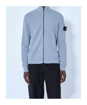 Stone Island High-neck Cardigan